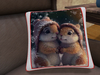 Second Life Marketplace - Cute christmas Squirrels pillow